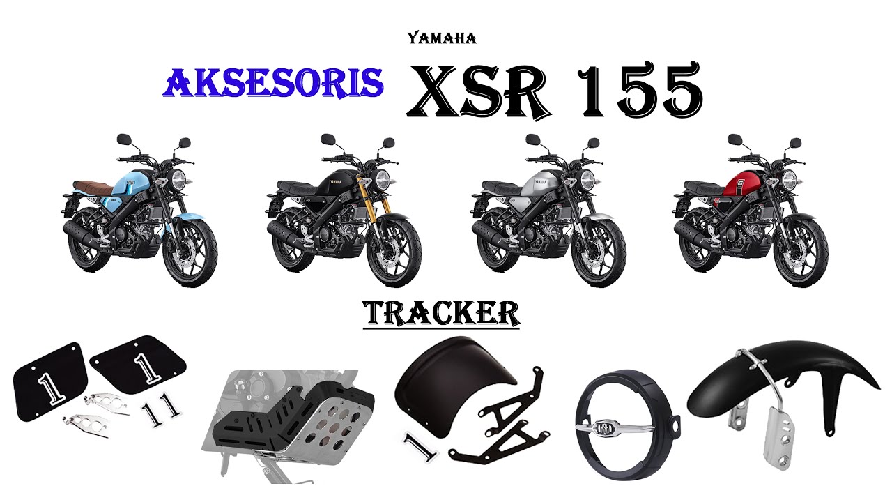 AKSESORIS YAMAHA XSR155 TRACKER - Harga, Fungsi, Warna, Material, Part ...