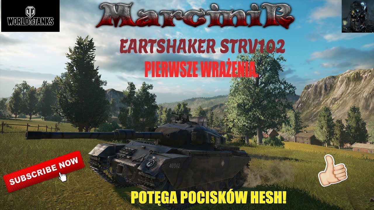 World of Tanks Console Xbox/PS4 Earthshaker STRV102 Pierwsze wrażenia ...
