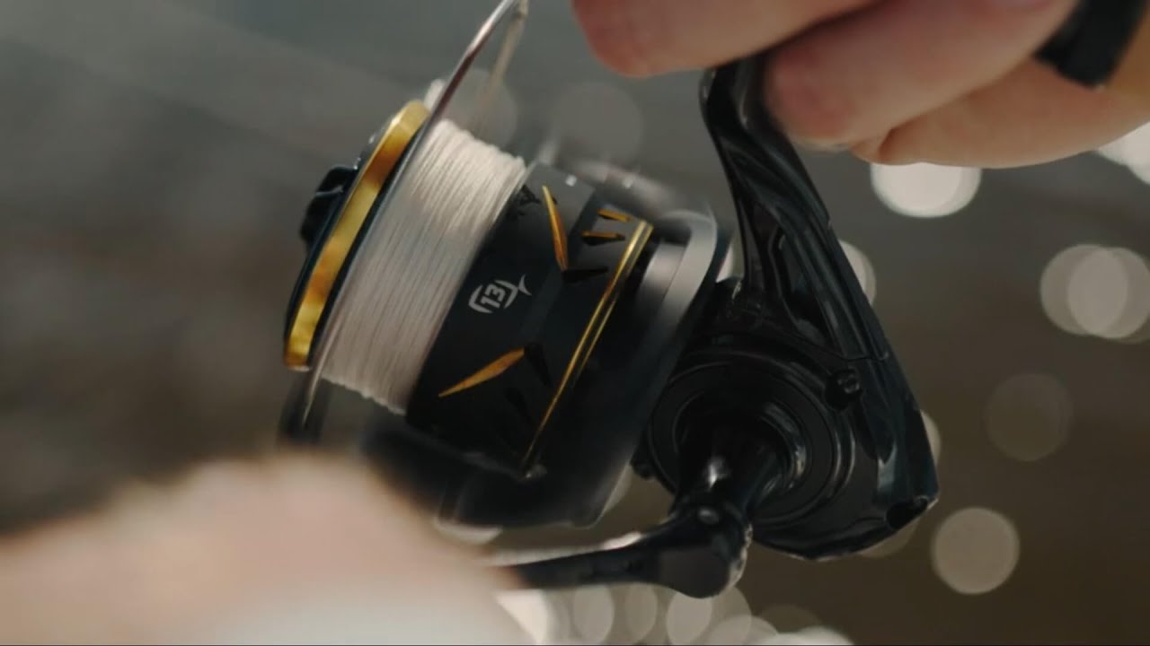 13 FISHING AXUM Spinning Reels - YouTube