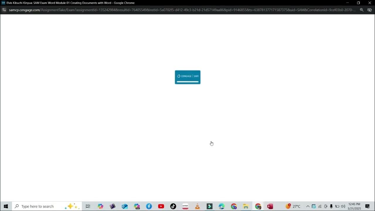 SAM Exam Word Module 01 Creating Documents with Word |Word Module 2 Editing and Formatting ...