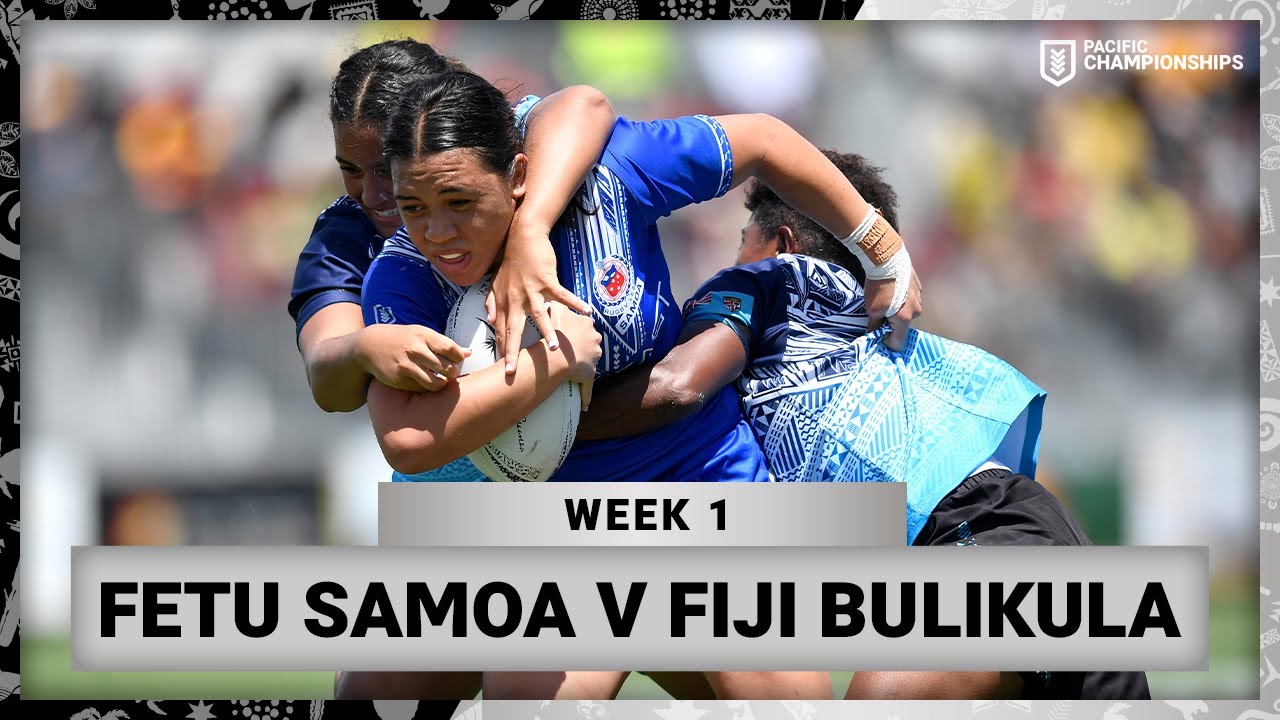 Fetu Samoa v Fiji Bulikula | 2023 Pacific Championships Week 1 | Full ...