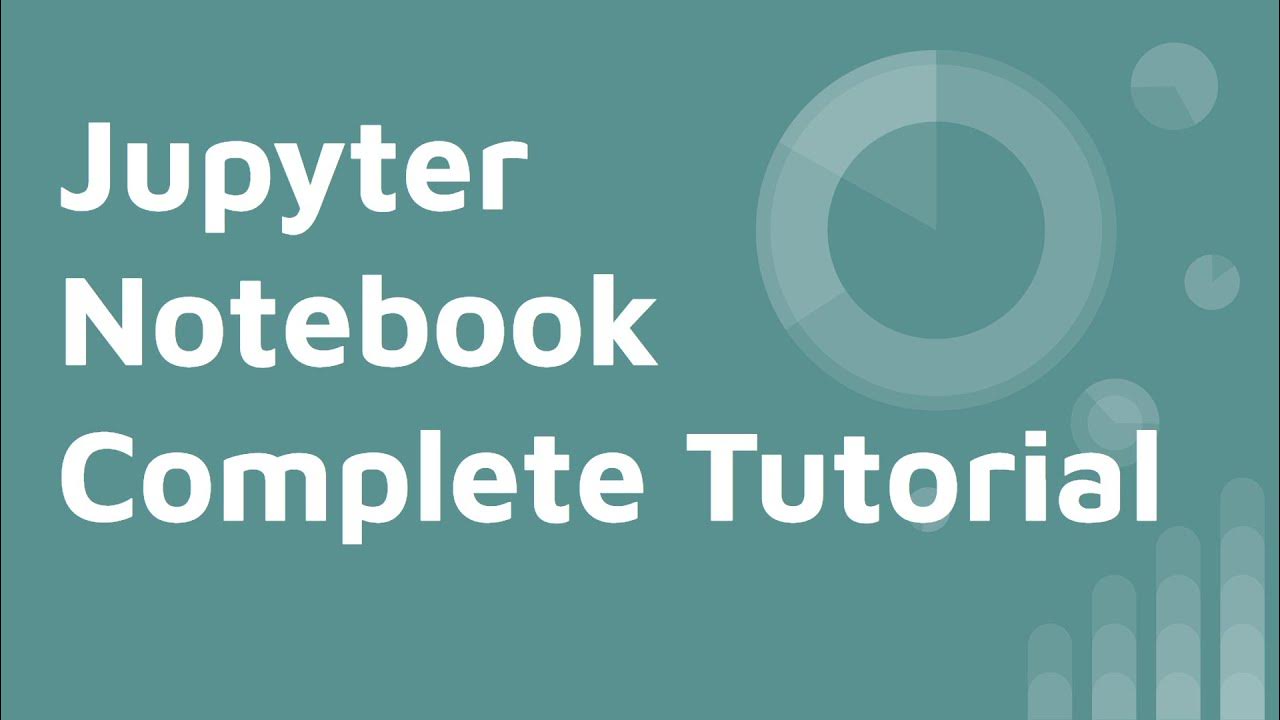 Jupyter Notebook Tutorial | Learn All Options with Installation Process ...