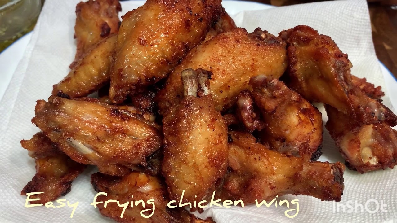 ວິທີທອດໄກ່ແບບງ່າຍໆບໍ່ຕ້ອງໄສ່ແປ້ງ Easy fried chicken wings/ Lao style ...