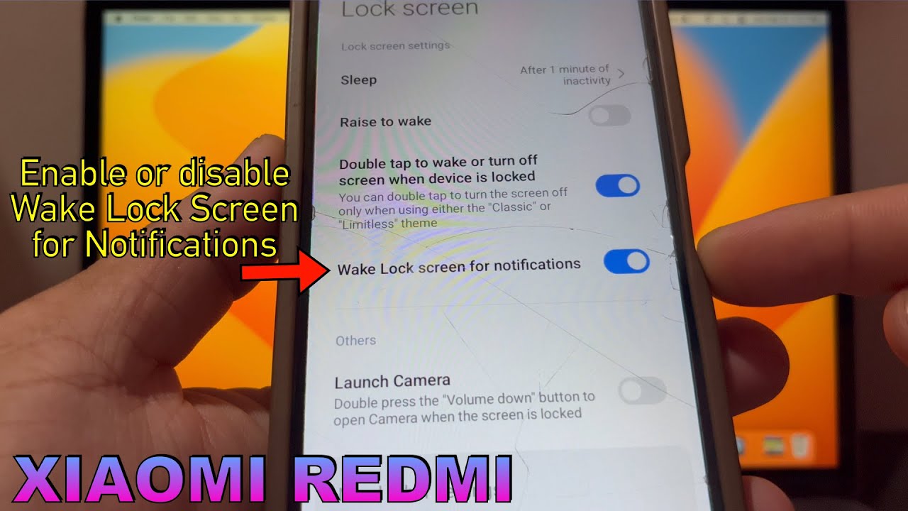 How to Enable or Disable Wake Lock Screen for Notifications on Xiaomi ...