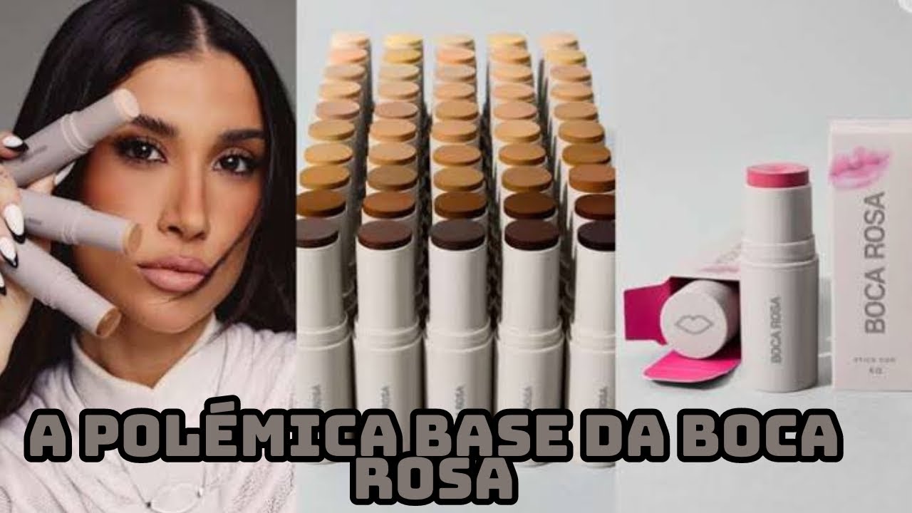 A NOVA LINHA DE MAQUIAGEM DA BOCA ROSA PRESTA?! #makeup #bocarosa #base ...