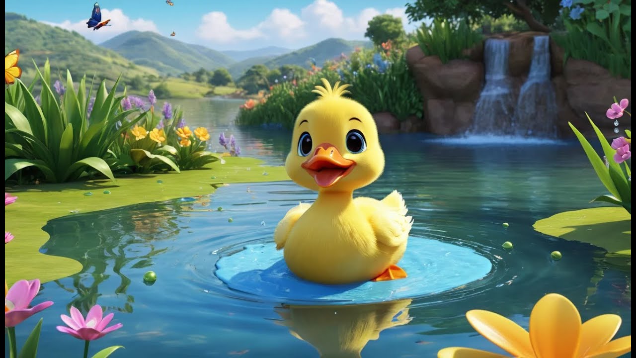 Baby Duck Quack Quack Quack Rhyme Song | Popular Nursery Rhyme ...