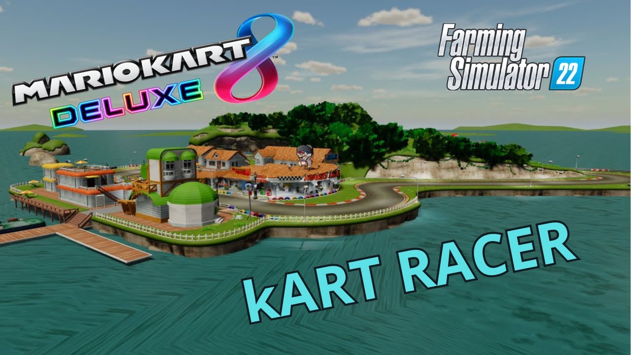 FS22 / KART RACER, LES COURSES FOLLES - YouTube