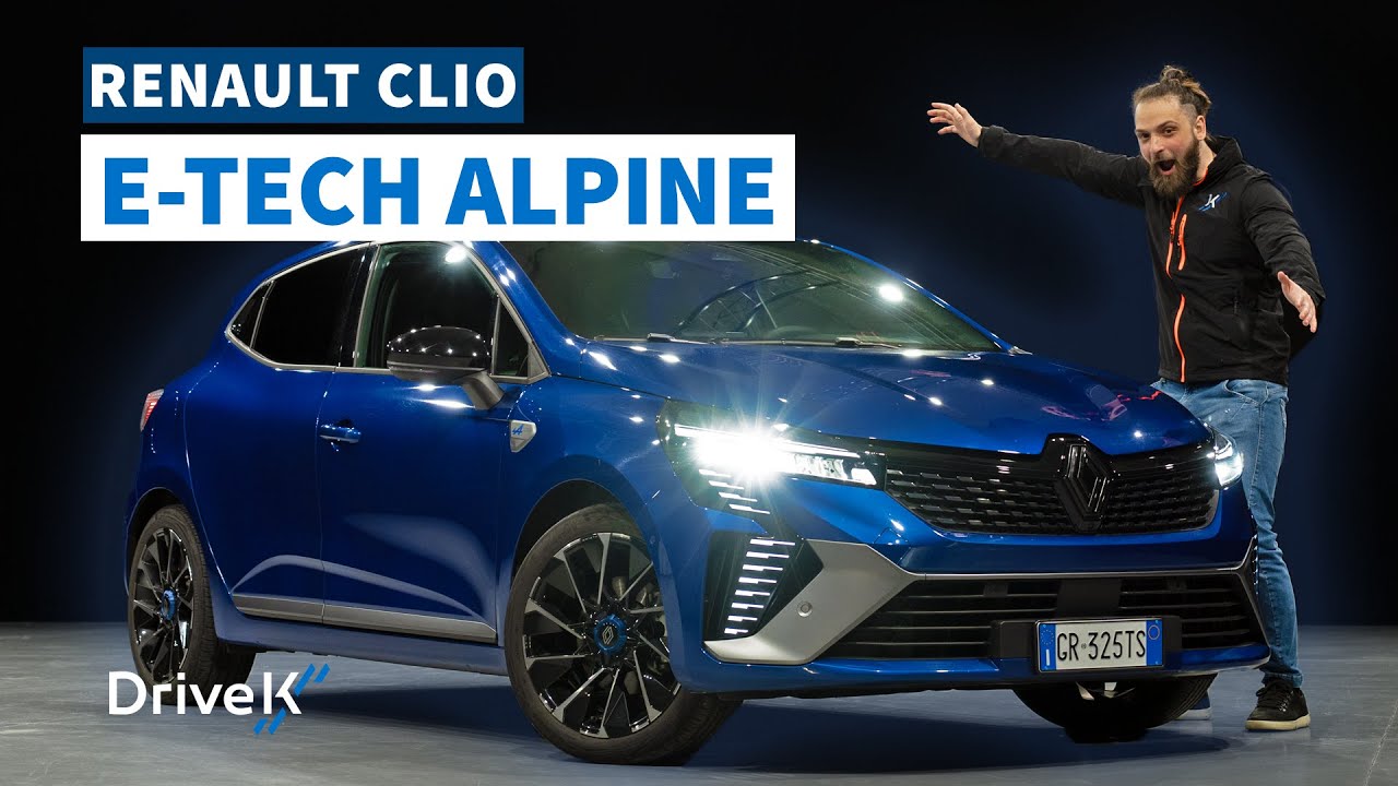 Renault Clio E-Tech ESPRIT ALPINE | 145 CV e consumi da capogiro! - YouTube