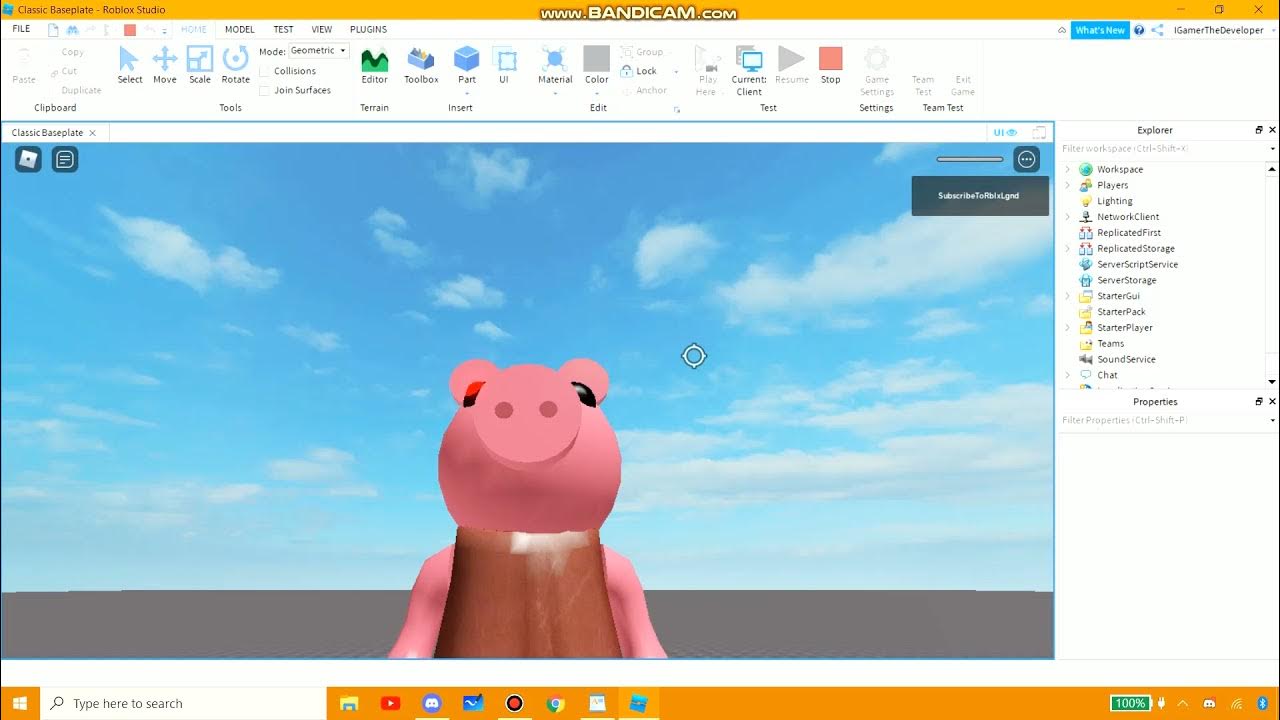 HOW TO MAKE YOUR OWN PIGGY BOTS ON ROBLOX STUDIO!!! (MAKE A VERY ...