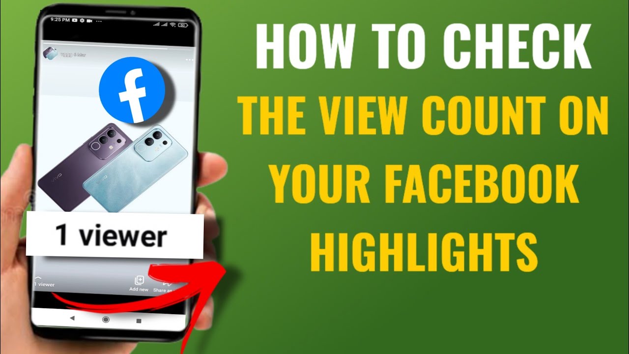 How to Check the View Count on Your Facebook Highlights | English - YouTube