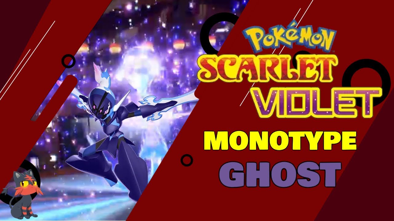 HALLOWEEN UM POUCO ATRASADO. MONOTYPE GHOST👻! Pokémon Scarlet & Violet ...