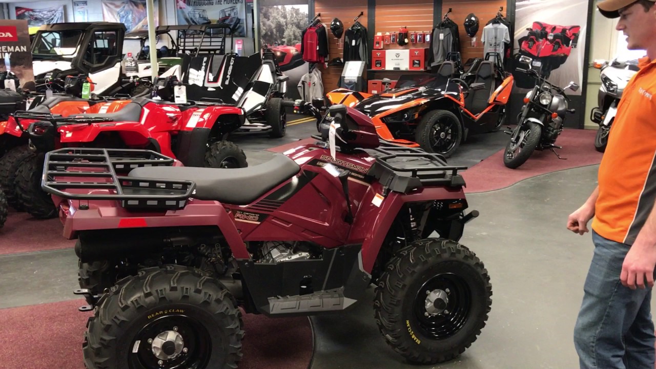 2017 Sportsman 570 utility edition - YouTube