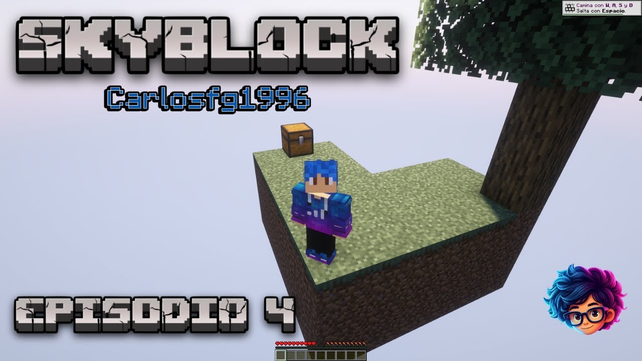 ¡Terminamos GRANJA de XP Y CREEPER me ña DESTROZA! | SKYBLOCK #4 - YouTube
