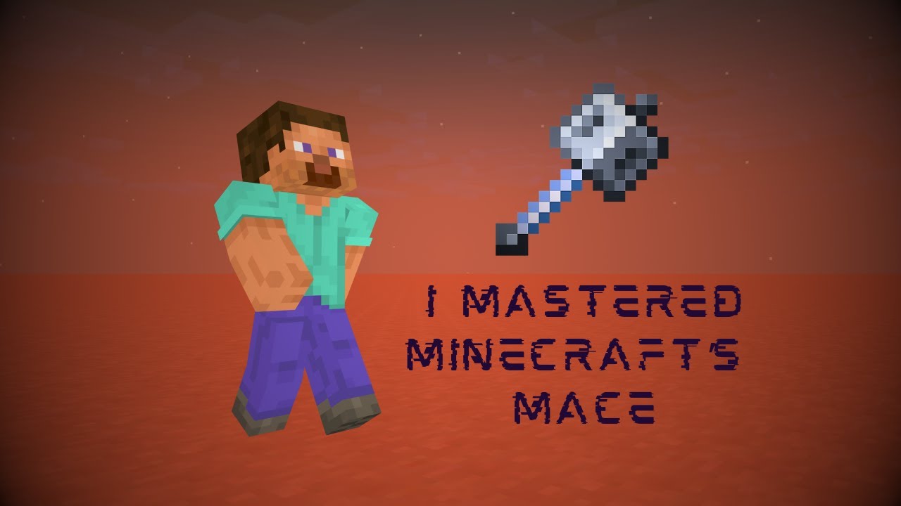 I mastered MInecraft's strongest weapon MACE - YouTube