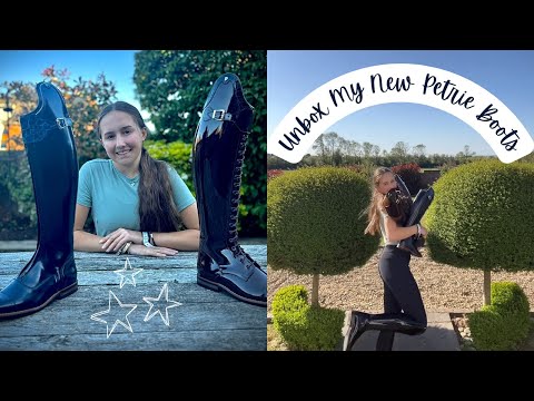 Watch Me Order & Unbox My Petrie Dressage Boots!