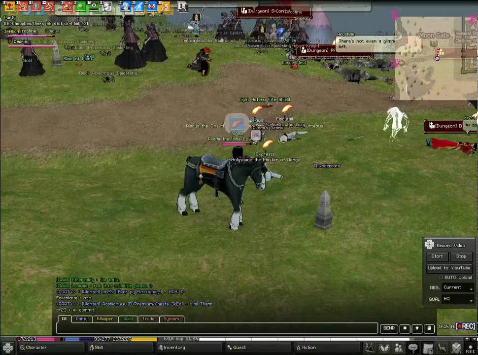 Mabinogi Ruairi Mayhem in West Dunbarton - YouTube