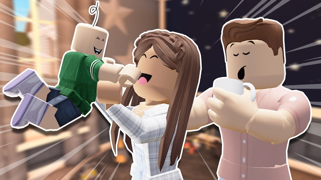 Mom & Baby DAY ROUTINE! *first word!* | Roblox Bloxburg Family Roleplay ...