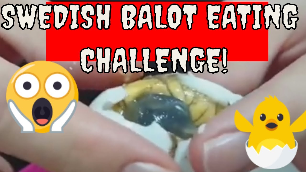 Swedish EATS BALUT CHALLENGE IN MALAYSIA??? | Egg embryo - YouTube