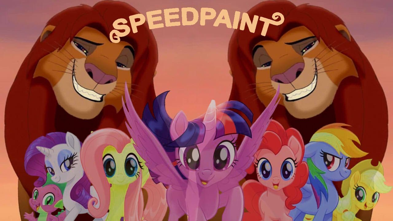 Simba the Pony ~ Speedpaint - YouTube