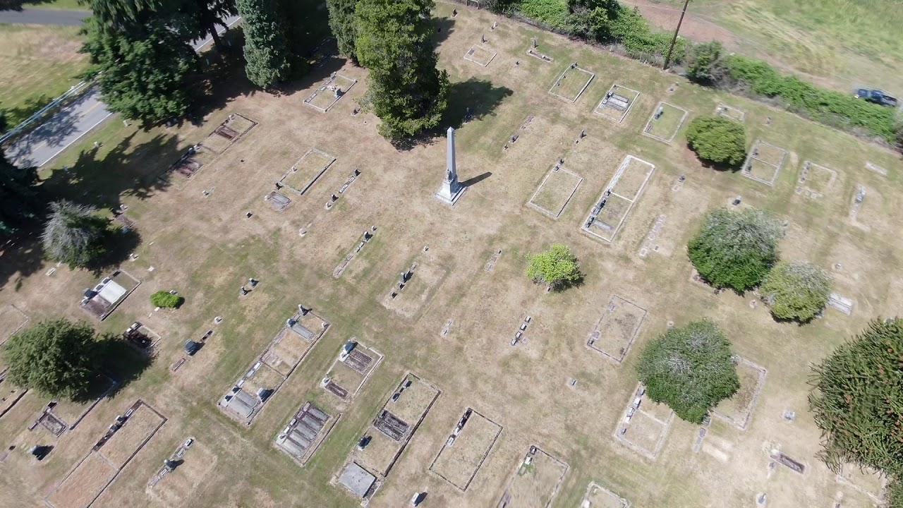 Drone QuickShot - Asteroid - GAR Cemetery - YouTube