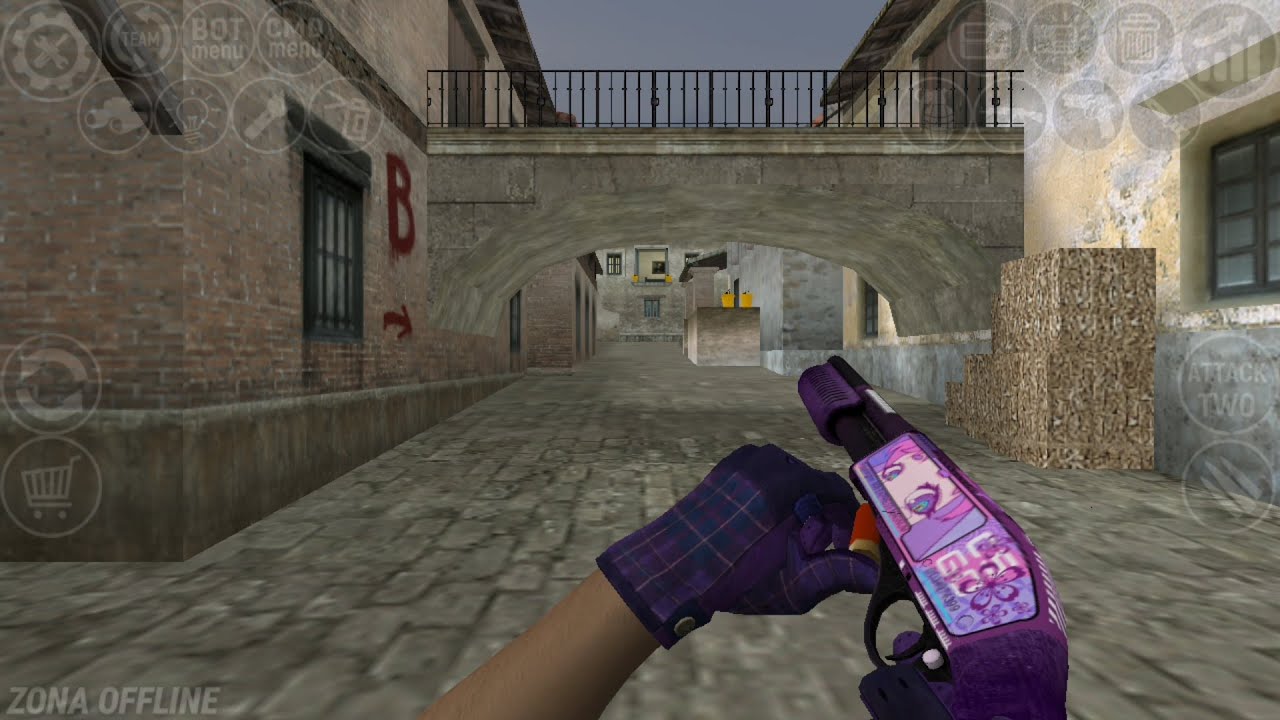 CS 1.6 Android & PC | CS:GO HD Sawed-Off Kiss Love - YouTube
