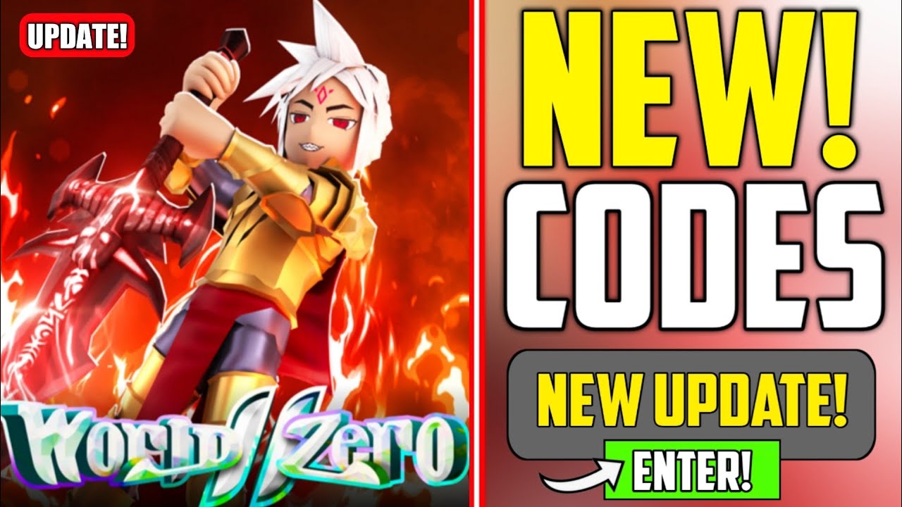 *New* Update - World zero codes 2023 - world zero codes - world zero ...