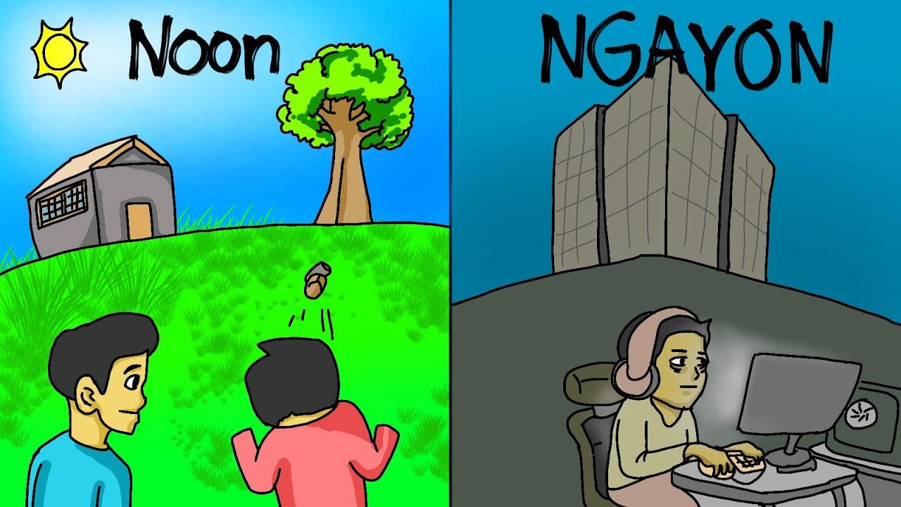 NOON at NGAYON | Pinoy animation - YouTube