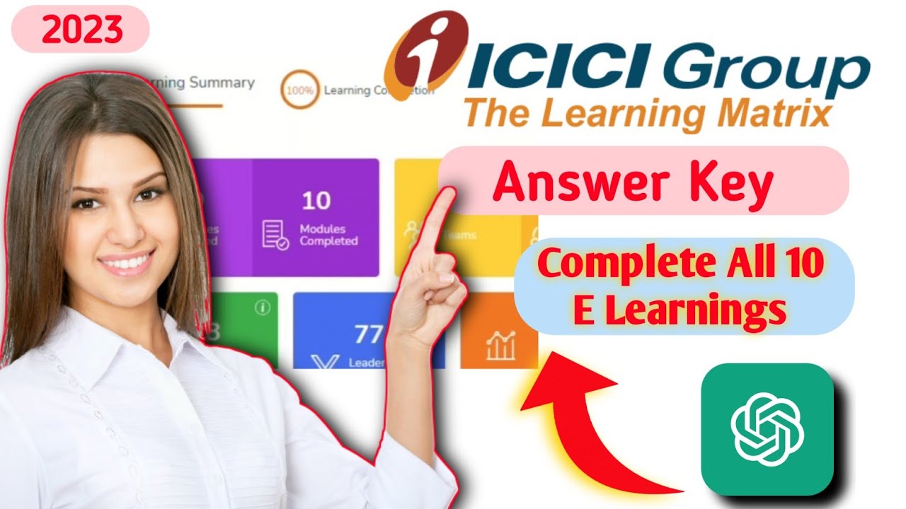 The Learning Matrix Of ICICI Bank | Learning Matrix Answer Key | How To ...