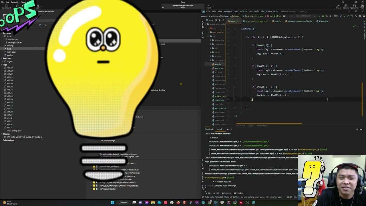 Hướng dẫn tạo gird parallax image sử dụng GSAP/ScrollTrigger | Javascript - YouTube