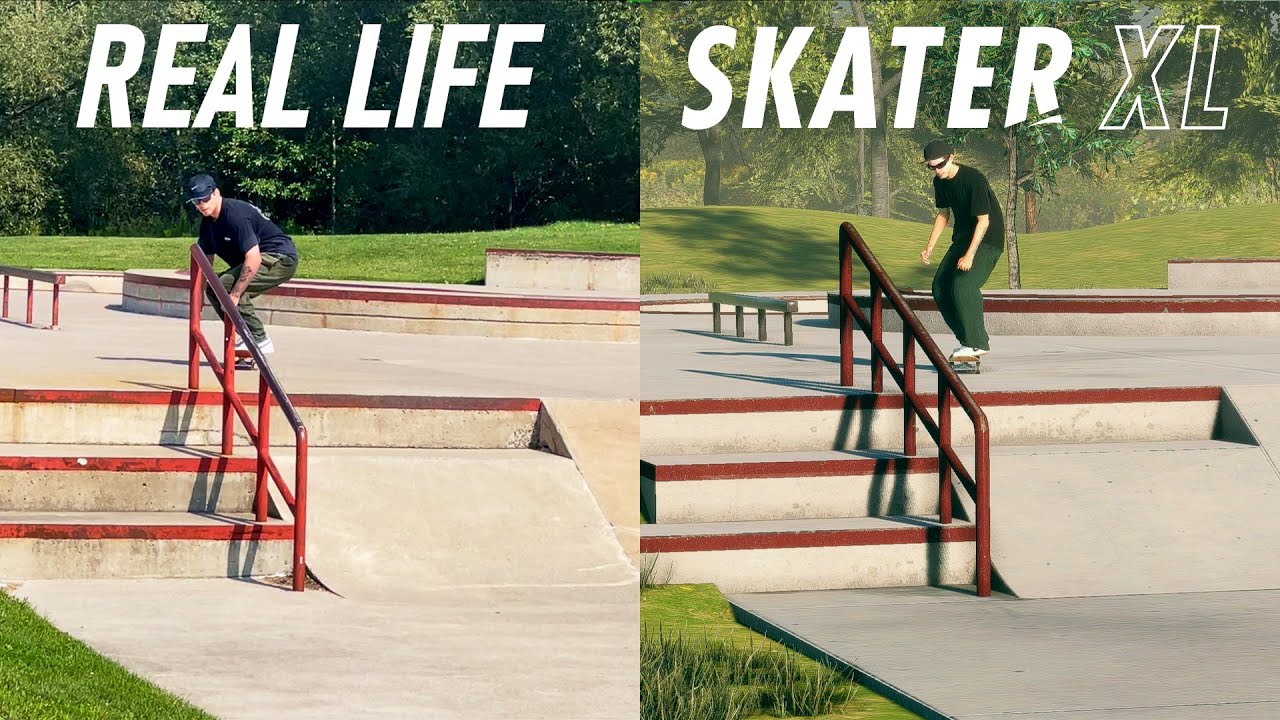 REAL LIFE vs. SKATER XL - YouTube