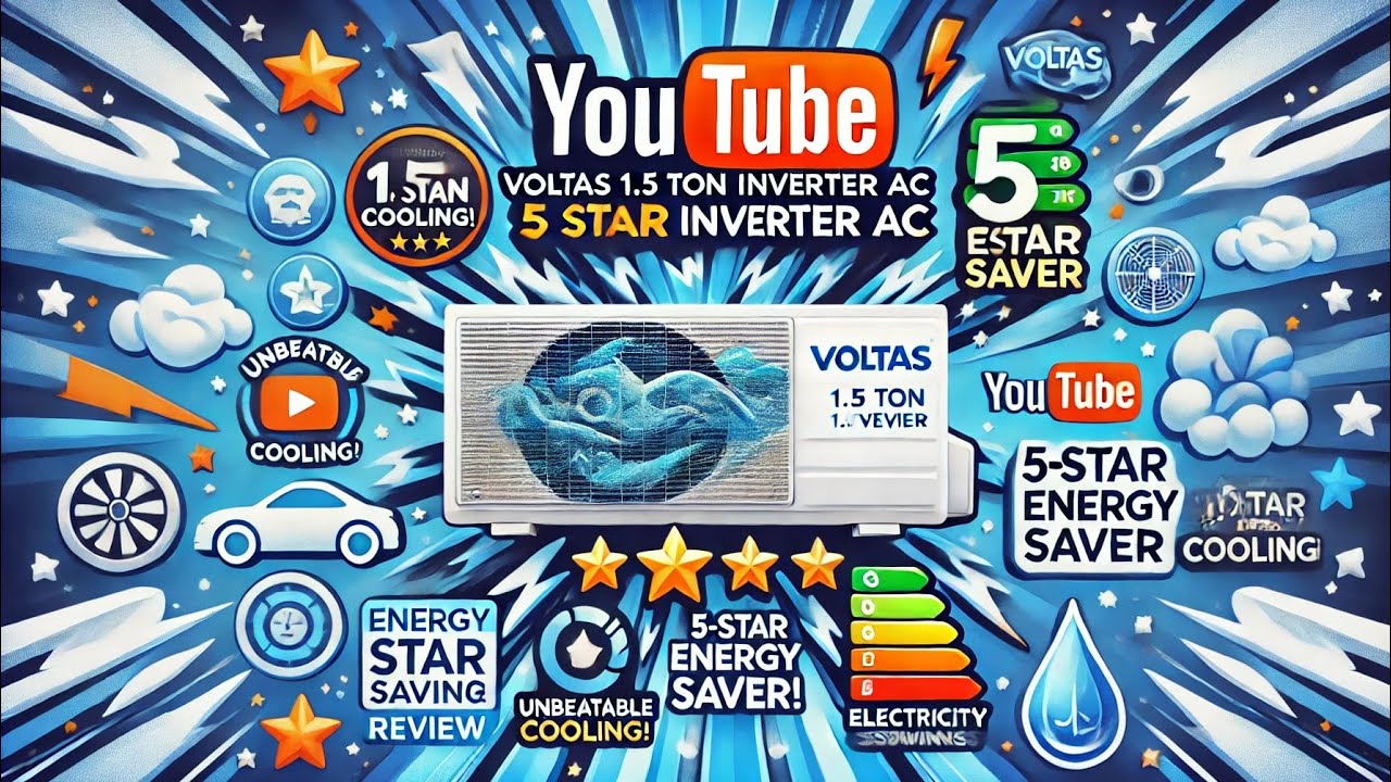 Voltas 1.5 Ton 5 Star Inverter AC Review- Unbeatable Cooling & Energy ...