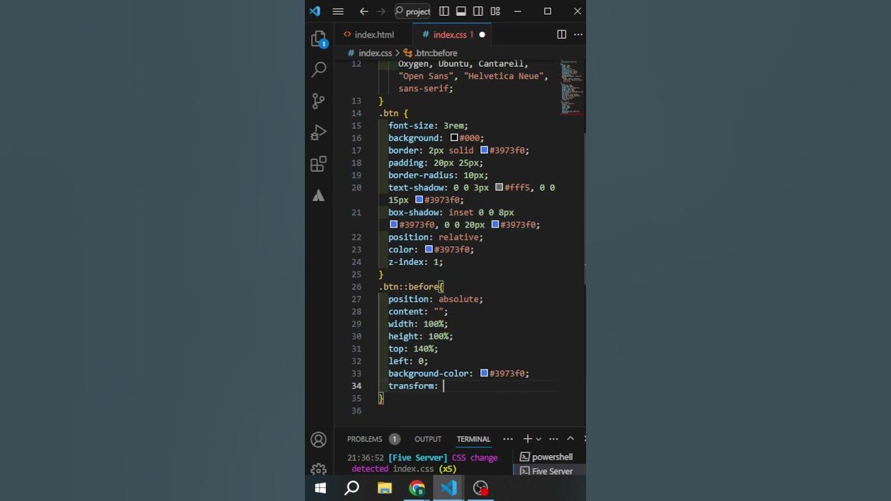 Neon Button With Css Css Codingtutorial Viral Youtube