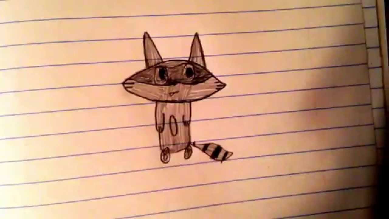 Derpy Raccoon - YouTube