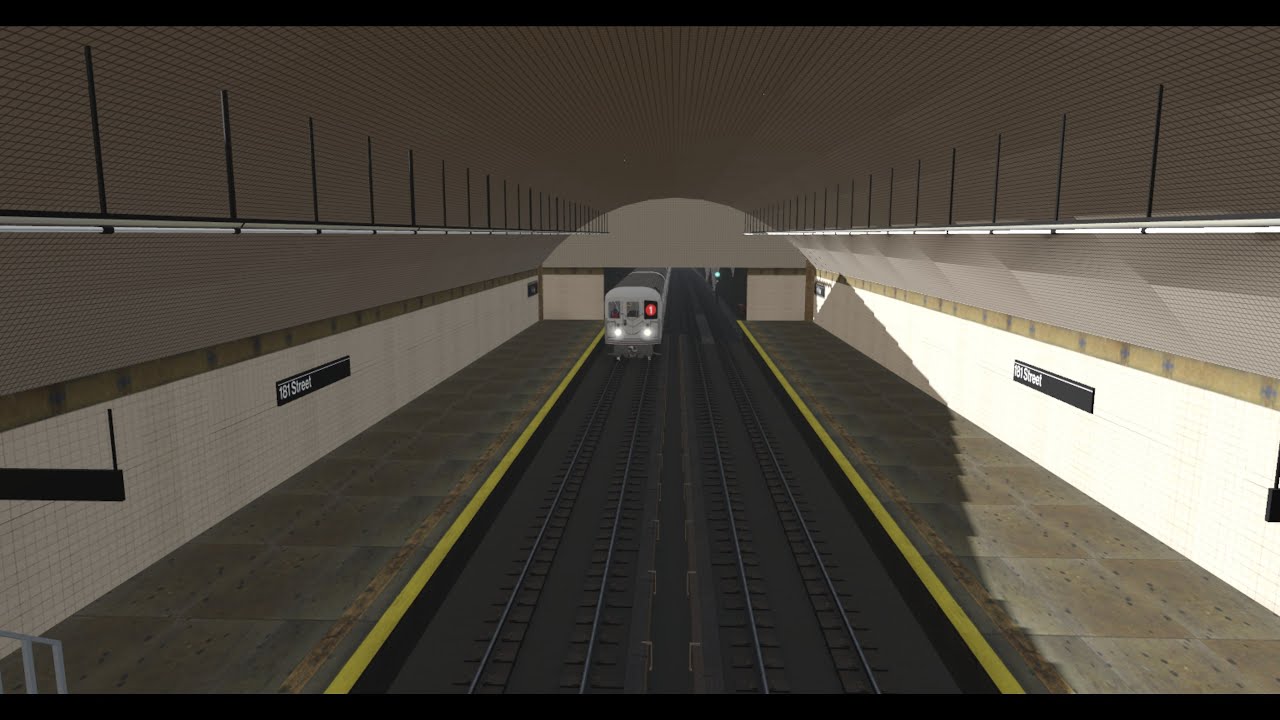 Trainz: Bronx & South Ferry Bound R62A (1) Trains @ 181 Street [NYCTA ...