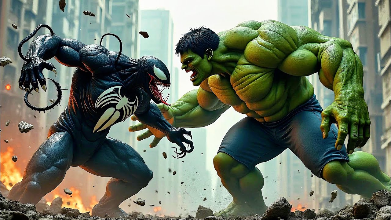 Venom vs Hulk – Ultimate Battle for Power! - YouTube
