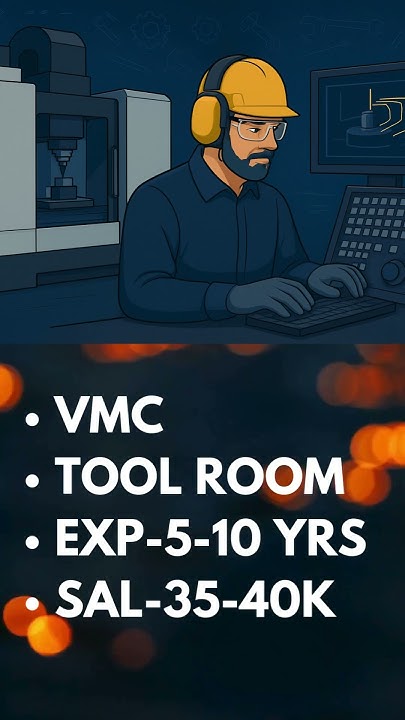 VMC PROGRAMMER JOB VACANCY #cncjob #vmc #vmcprogrammer - YouTube