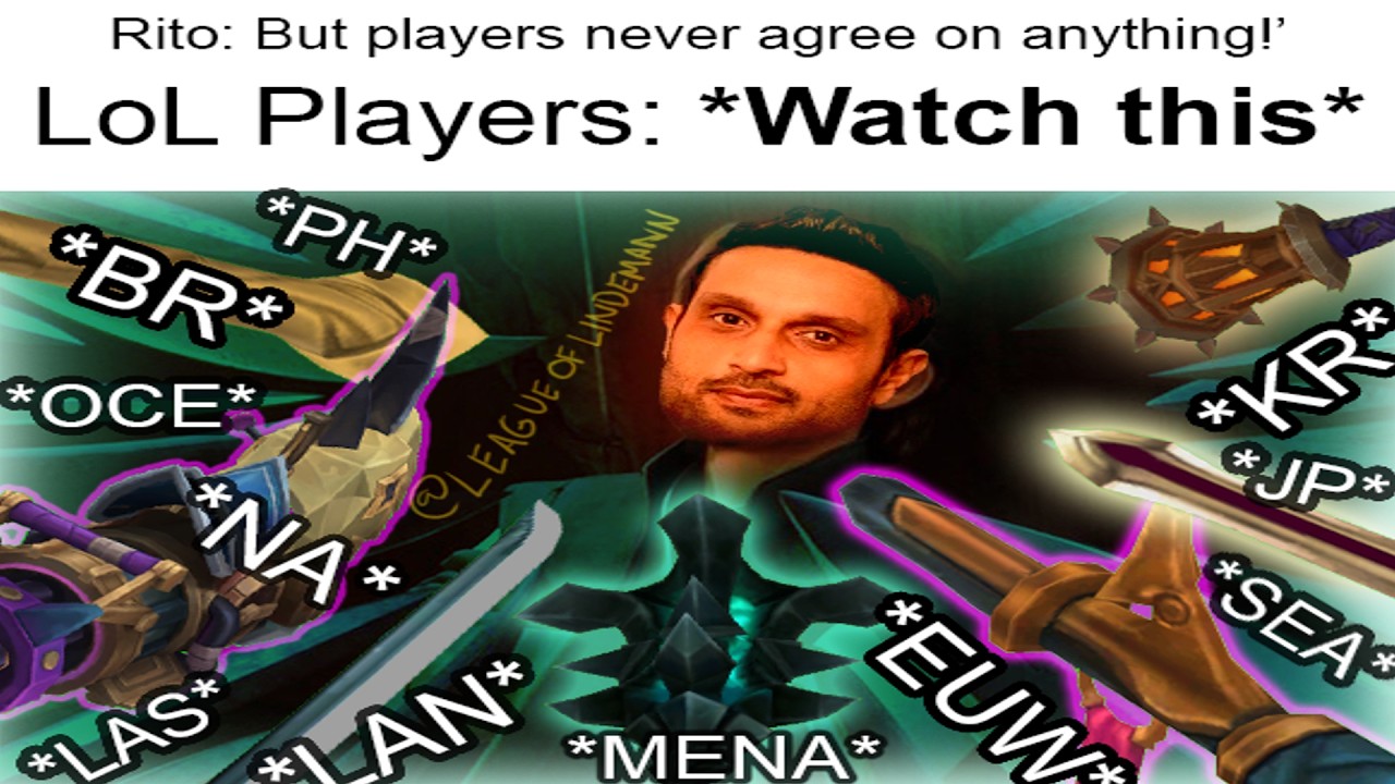 The Best & Funniest LEAGUE of LEGENDS MEMES! - YouTube