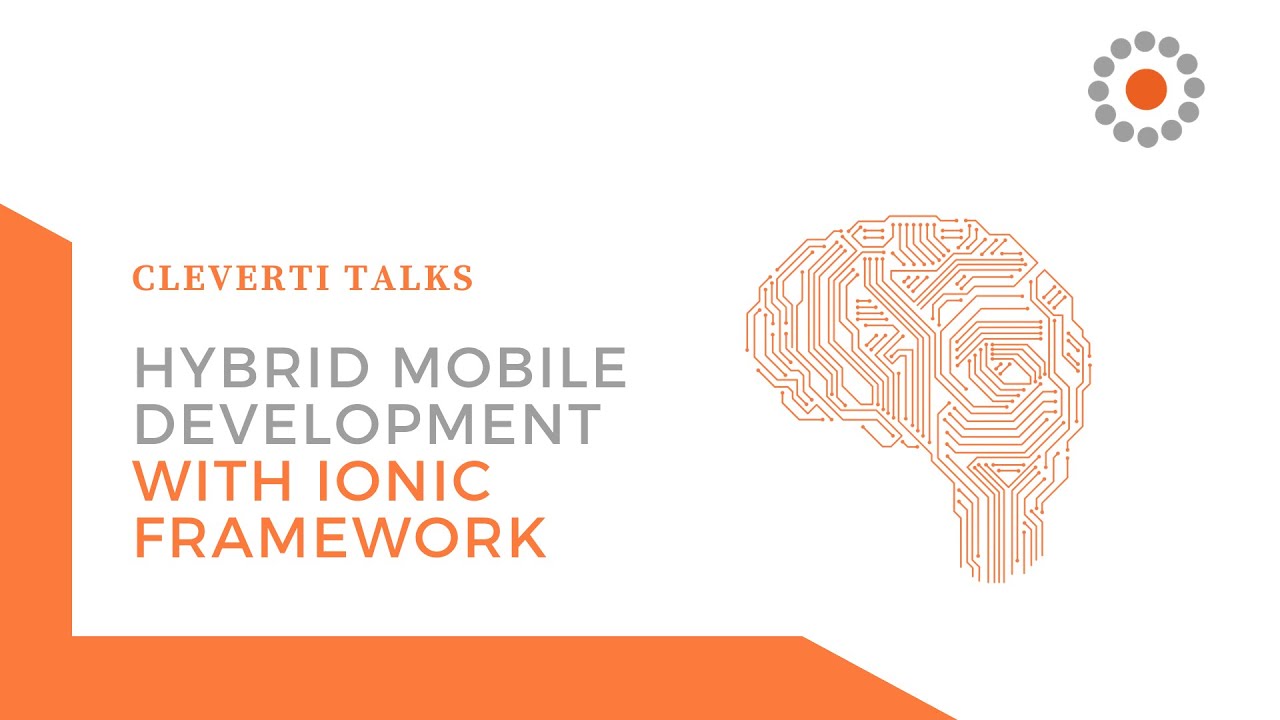 Hybrid Mobile Approach with Ionic Framework - Cleverti Talks [PT] - YouTube
