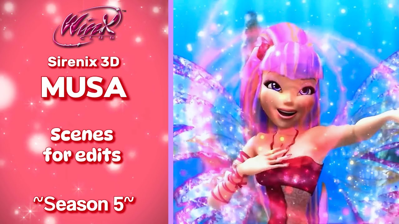 Winx Club Musa Sirenix Winx Club | Musa S5 2D Sirenix Scenes For Edits