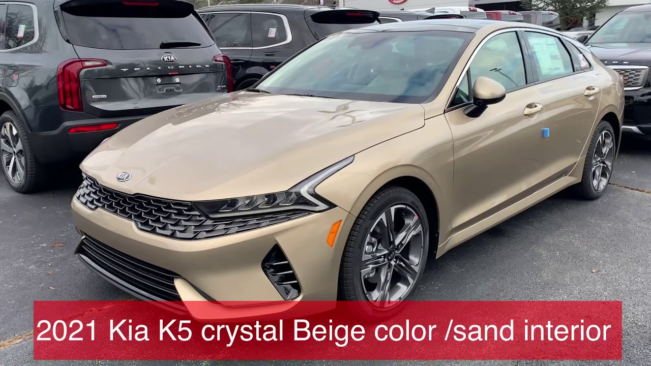 2021 Kia K5 Crystal Beige With Sand Interior YouTube 2021 Kia K5 Crystal Beige With Sand Interior YouTube