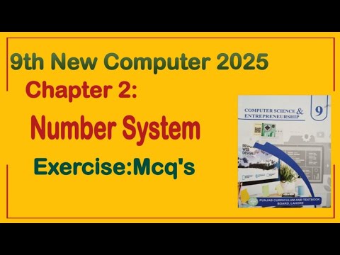 9Th Class Computer New Book 2025 || Chapter 2, Exercise Solution ...