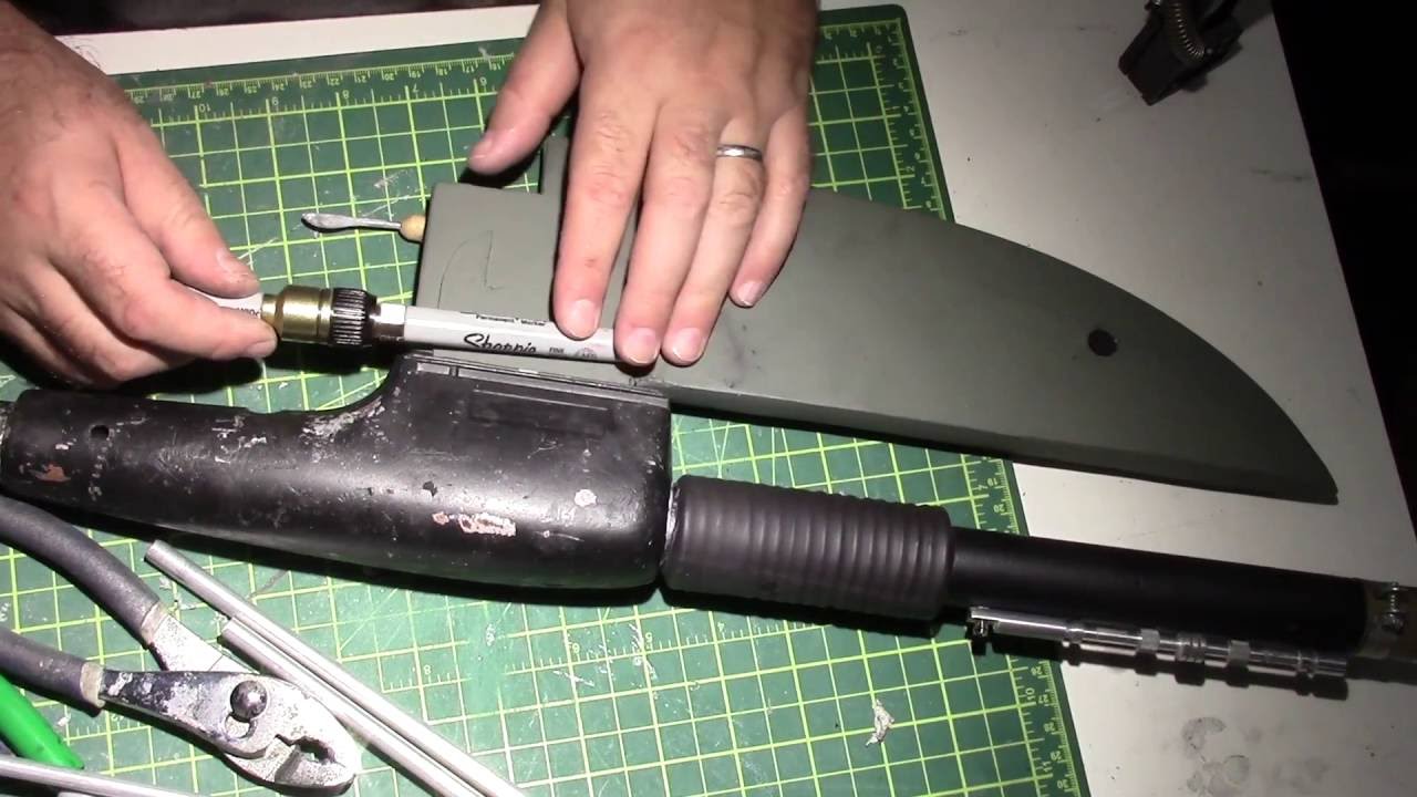 Vibroaxe 17: Fitting Doodad-to-Blade - YouTube