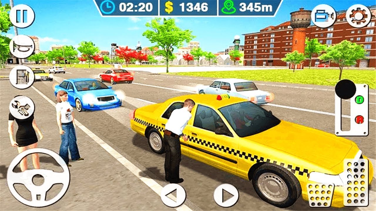 Taxi Simulator Games 3D：Crazy Taxi City Driving - Android Gameplay ...