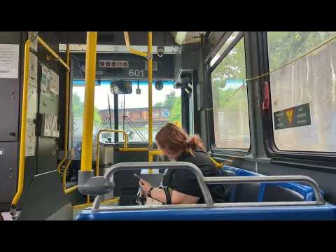 Ride Aboard BC Transit Orion VII EPA10 HEV #601 On Route 28 P.2 - YouTube