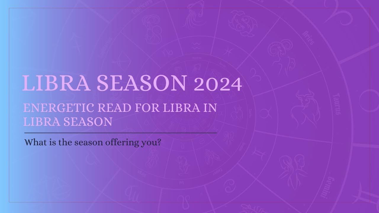 Libra ♎️in Libra Season | Libra Insights October 2024 - YouTube