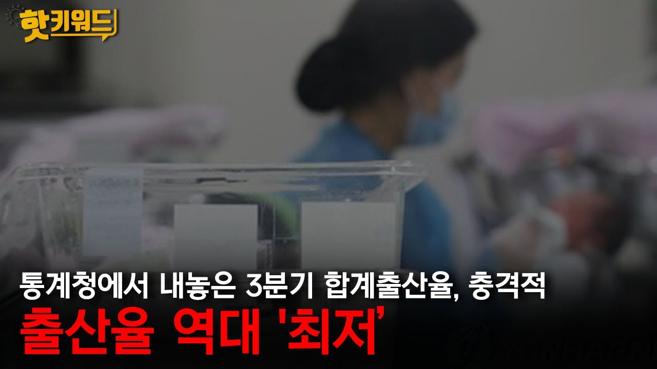 출산율 역대 최저 Youtube