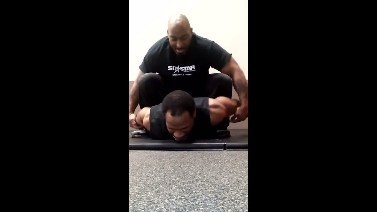 Strength Challenge: Camel Clutch Vs. Antoine - YouTube