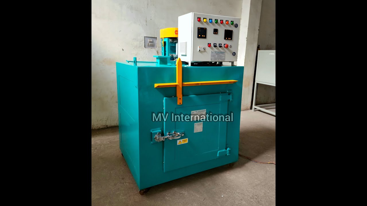 High Temperature Annealing Oven with 3 Nos Removable Tray. Working ...