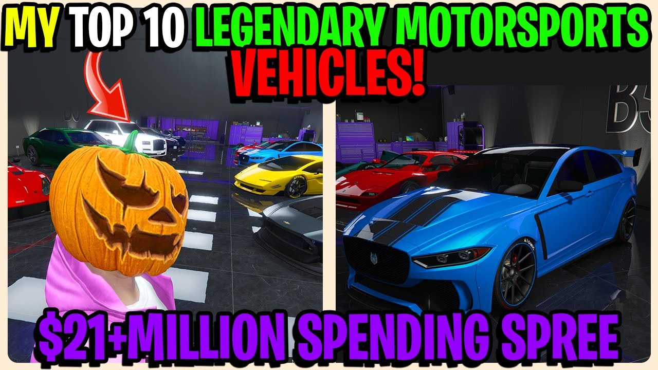 Buying And Ranking My Top 10 Legendary Motorsports vehicles In GTA 5 ...