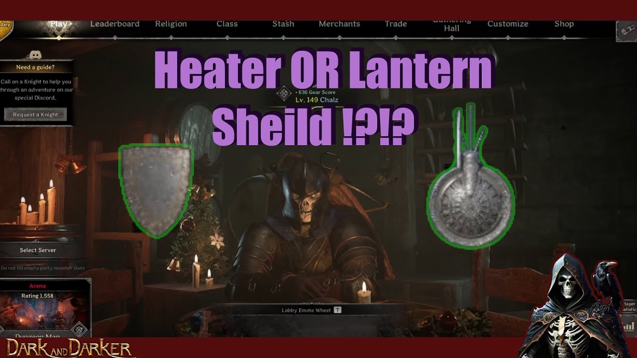 Lantern Shield* goes CRAZY in Dark and Darker! - YouTube
